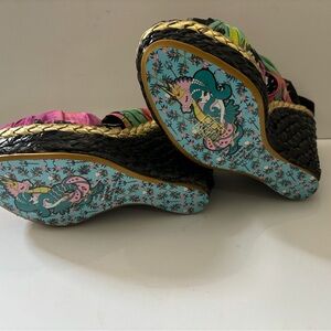 Irregular Choice | Shoes | Irregular Choice Wedge Sandals | Poshmark